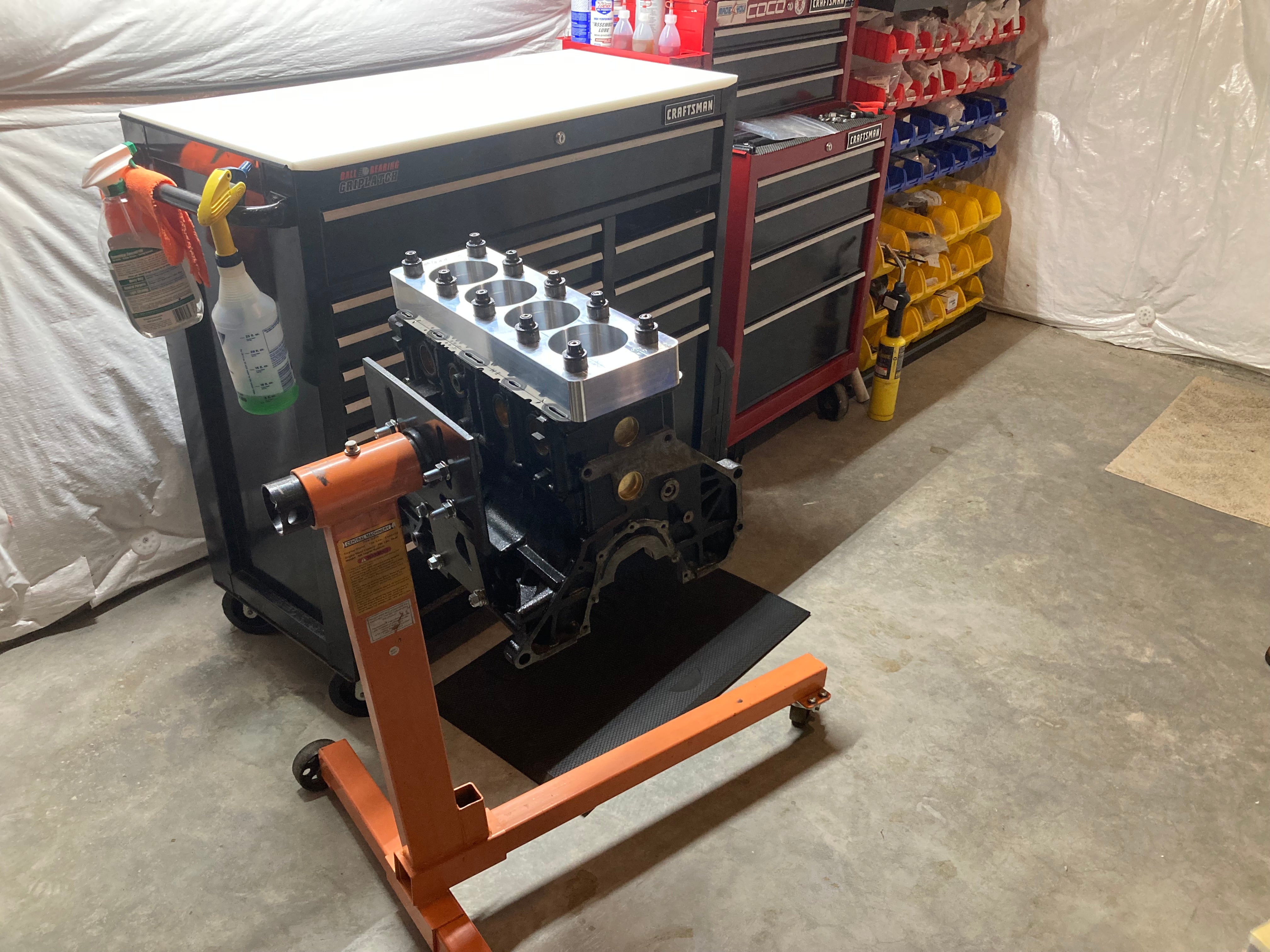 Mitsubishi Evo 8/9 Engine Stand Mounting Plate